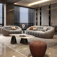 China Living Room Sectional Sofa Set Velvet Fabric With Comfortable House Furnitures Comfy Corner Couch Modular Sofa for sale