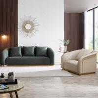 China Velvet Sofa Nordic Single Hotel Office Chair Cheap Luxury Couch Gold Fabric Modern Set Furniture Sectional Home Living Room Sofa for sale