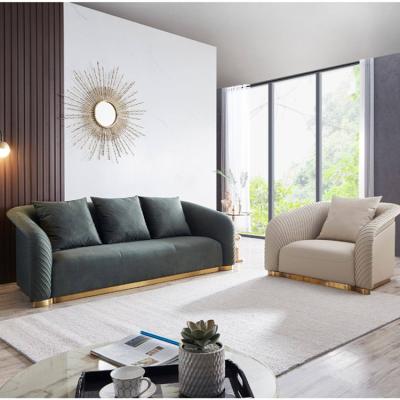 China Velvet Sofa Nordic Single Hotel Office Chair Cheap Luxury Couch Gold Fabric Modern Set Furniture Sectional Home Living Room Sofa for sale