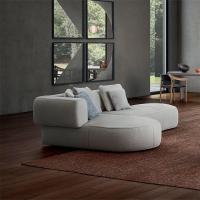 China 2025 Wholesale Latest Design Italian Luxury  Fabric Sofa Bed 3-4 Seat  LShaped Corner Sofa Modern Modular Living Room Sofa for sale