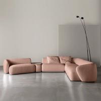 China MOYI Italian Minimalist Designer Fabric Combination Sofa Hotel Lobby Salon Modular Sofa for sale