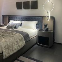 China King Size Bed Head Board Double Modern Upholstered With Tall Headboard High Back Designs Tufty Bed Frame for sale