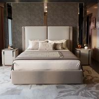 China Manufacturer Customization High Quality Italian Design Luxury Bedroom Furniture Hotel Villa Bedroom Bed for sale