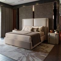 China Manufacturer Customization High Quality Italian Design Luxury Bedroom Furniture Hotel Villa Bedroom Bed for sale