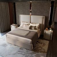 China Manufacturer Customization High Quality Italian Design Luxury Bedroom Furniture Hotel Villa Bedroom Bed for sale