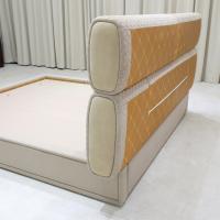 China Luxury Modern Minimalist Italian Bedroom Furniture king Size Modern Latest Design Double Bed Furniture Set for sale