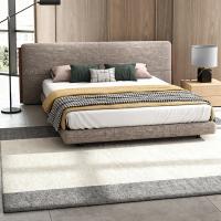 China Gainsville Furniture High End Furniture Manufacturer Italian Modern Luxury Bedroom Bett Set Velvet Fabric Super King Bed for sale