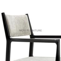 China Nordic Modern Luxury Backrest Dining Room Chair Leisure Hotel Dining Chair for sale