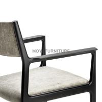 China Nordic Modern Luxury Backrest Dining Room Chair Leisure Hotel Dining Chair for sale