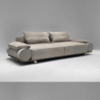 China Italian Design Hot Sale Luxury Leather Sofa Set Furniture Living Room Modern Sectional Sofa for sale