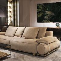 China Italian Design Hot Sale Luxury Leather Sofa Set Furniture Living Room Modern Sectional Sofa for sale