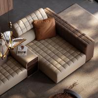 China Comfortable L Shape Living Room Leisure Wooden 7 Seater Leather Sectional Recliner Designs Modern Sofa Set 7 Seater for sale