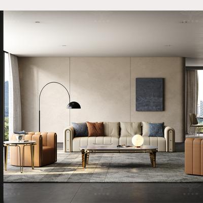 China Living Room Furniture Living Room Sofa Bed Set Home Furniture Modern Leather Couches Sectional Sofa for sale