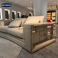 China Manufacturer Custom Luxury Italian Designer Half Moon Sofa New Design Home Sofa Set Furniture Luxury Living Room Sofa for sale