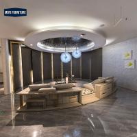 China Manufacturer Custom Luxury Italian Designer Half Moon Sofa New Design Home Sofa Set Furniture Luxury Living Room Sofa for sale