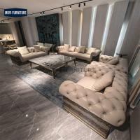 China High Quality Italian Design Sofas for Home Luxury Furniture Sofa Set Villa Living Room Modern Sofa Set for sale
