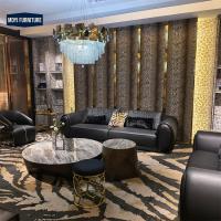 China Customization Huge Italian Modern Sectional Sofa Couch Living Room Leather Luxury Sectional Sofa for sale