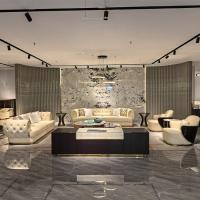 China High Quality American Style Luxurious Sofa Contemporary Italian Luxury Lounge Leather Sofa for sale