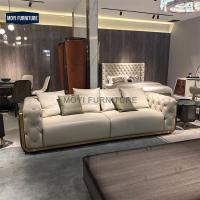 China Luxury Design European Style Quality Nubuck Fabric Living Room Sofa Set Furniture for sale