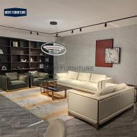 China High End Living Room Sofas 3 Seater Elegant Design Comfortable Grain Fabric Luxury Sofa Set Furniture for sale