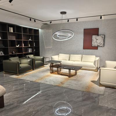 China High End Living Room Sofas 3 Seater Elegant Design Comfortable Grain Fabric Luxury Sofa Set Furniture for sale