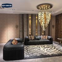 China Luxury Furniture Italian Designer Leather Sofa Luxury Sofas Italian Modern Luxury Living Room Sofa Set Furniture for sale