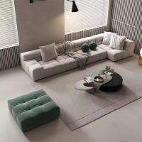 China Customizable L Shape Corner Living Room Furniture Modern Style Customized Color Leather Sectional Sofa Set Youpin for sale
