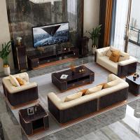 China Leather Sectional Sofa New Design High Quality House Set Furniture Luxury Living Room Modern Sofa Set Leather Sectional Sofa for sale