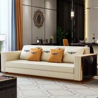 China Leather Sectional Sofa New Design High Quality House Set Furniture Luxury Living Room Modern Sofa Set Leather Sectional Sofa for sale