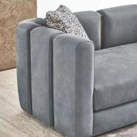 China Luxury Velvet Modular Sofa Living Room Leather Italian Sofa Set Minimalist Simple Leaving Room Furniture Sofa for sale