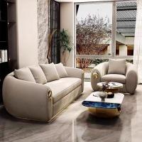 China Sofas for Home High Quality Modular Luxury Genuine Leather Italian Furniture Chesterfield Modern Living Room Set Sofa for sale