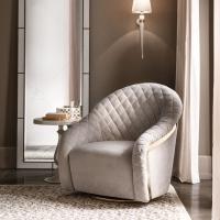 China CONTEMPO Light Luxury Sofa With Metal Base and Soft Upholstered Finish for sale