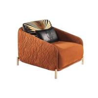 China Luxury Living Room Pure Brass Classic Sofa/contemporary Furniture 3 Seater Elegant Sofa Modern New Design Italian Sofa for sale