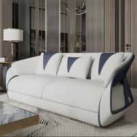 China Elegant Sofa Suite With Unique Color - Blocking Design, Suited for High - End Home Spaces for sale