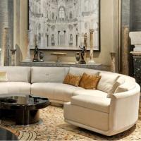 China Sectional Sofa Set Living Room Sofas 7 12 Seater Italian Sectional Sofa Fabric Grey Luxury Modern for sale