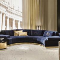 China Sectional Sofa Set Living Room Sofas 7 12 Seater Italian Sectional Sofa Fabric Grey Luxury Modern for sale