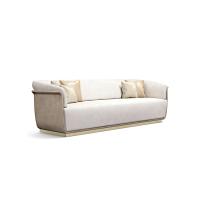 China CONTEMPO Luxe Velvet Sofa With Soft Upholstered Finish for sale