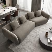 China Modernism Italy Style Sofas Upholstered High Elastic Foam Chesterfield L-Shape Sofas Hotel Sofa Set on Sale for sale