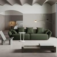 China Modernism Italy Style Sofas Upholstered High Elastic Foam Chesterfield L-Shape Sofas Hotel Sofa Set on Sale for sale