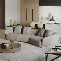 China Modernism Italy Style Sofas Upholstered High Elastic Foam Chesterfield L-Shape Sofas Hotel Sofa Set on Sale for sale