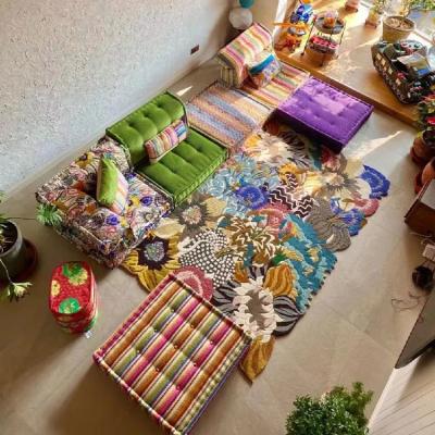 China Sofa Set for Living Room Fabric Sofa Set Estilo Modern Furniture Couch Living Room Bobois Mah Jong Sofa for sale