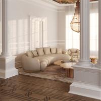 China Boca Design Villa Modern Style Light Luxury Living Room Furniture Sets Customize Sofas for Sale for sale