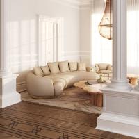 China Boca Design Villa Modern Style Light Luxury Living Room Furniture Sets Customize Sofas for Sale for sale