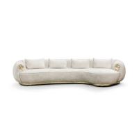China Boca Design Villa Modern Style Light Luxury Living Room Furniture Sets Customize Sofas for Sale for sale