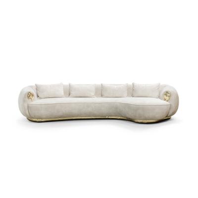 China Boca Design Villa Modern Style Light Luxury Living Room Furniture Sets Customize Sofas for Sale for sale