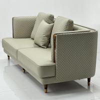 China Italian Luxury Sofa Set Living Room Furniture Sectional Wood Armrest Three Seater Couches Luxury Living Room Sofa for sale