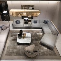 China Italian Design Modern Fabric Furniture Sofa Set Sectional Modular L Shape Sofa Sofas for Home Luxury for sale