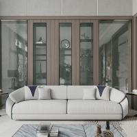 China Elegant Sofa Suite with Unique Color - blocking Design, Suited for High - end Home Spaces for sale