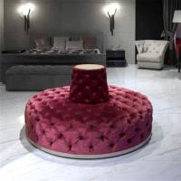 China Circle Couch Furniture Circular Round Shape Hotel Lobby Sofa for sale