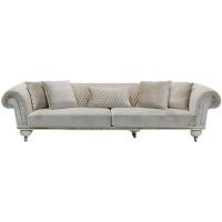 China New High-end Design Italian Luxury Home Villa Technology Fabric Embroidery Sofa Cover for sale